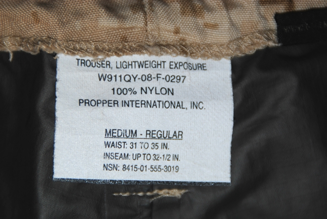 US MARINE CORPS ISSUE - USMC APECS GORE TEX LIGHTWEIGHT EXPOSURE SET ...