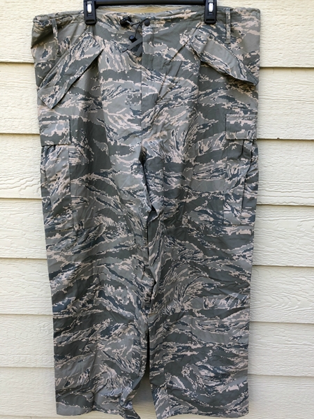 GENUINE USAF APECS ABU GORE TEX TIGER STRIPE ALL PURPOSE PANTS - LARGE ...