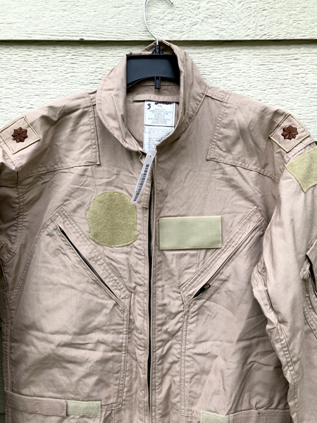 NEW GENUINE US AIR FORCE TAN NOMEX FIRE RESISTANT FLIGHT SUIT CWU-27/P ...