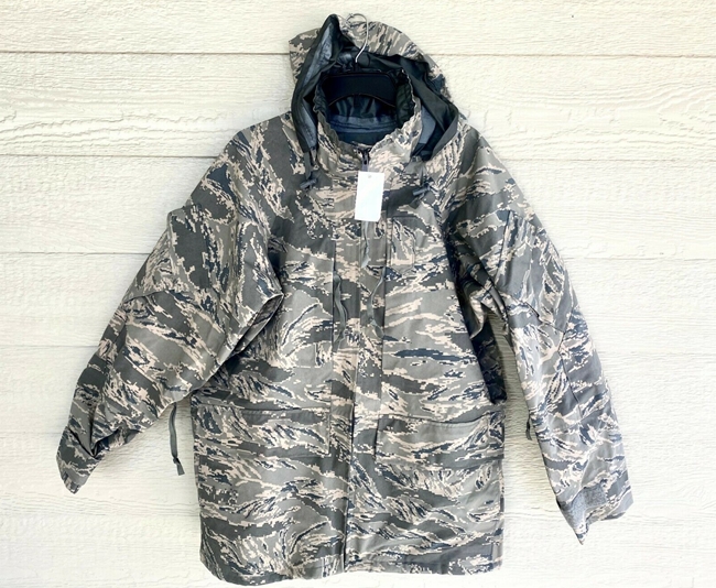 NEW GENUINE USAF APECS ABU GORE TEX TIGER STRIPE ALL PURPOSE PARKA ...