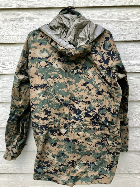 New Usmc Gen II Apecs Gore Tex Digital Marpat Cold Weather Parka ...